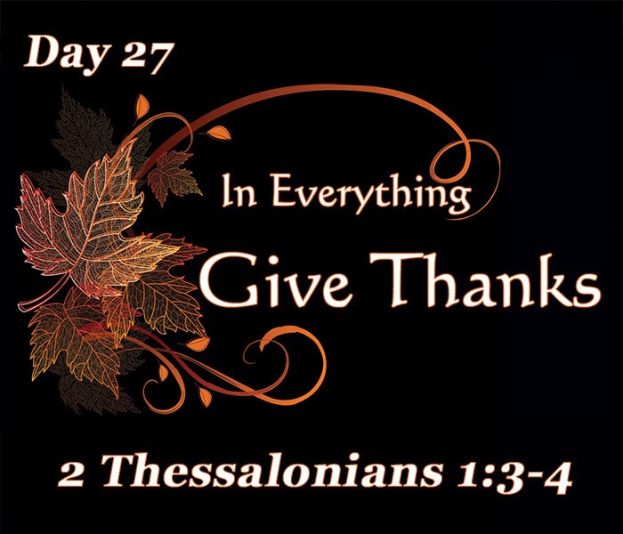 In Everything Give Thanks - 27 | The Lake Church