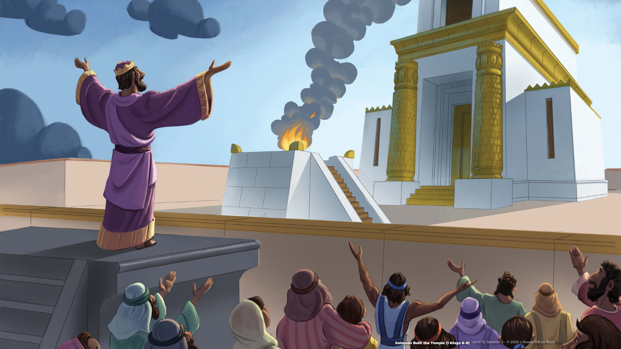 Solomon Built the Temple | Dec 14 | Lesson #2 | 12 | Redemption Hills ...