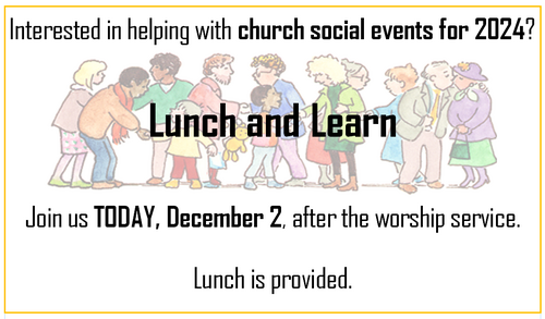 Meadow Glade Adventist Church - Social Committee