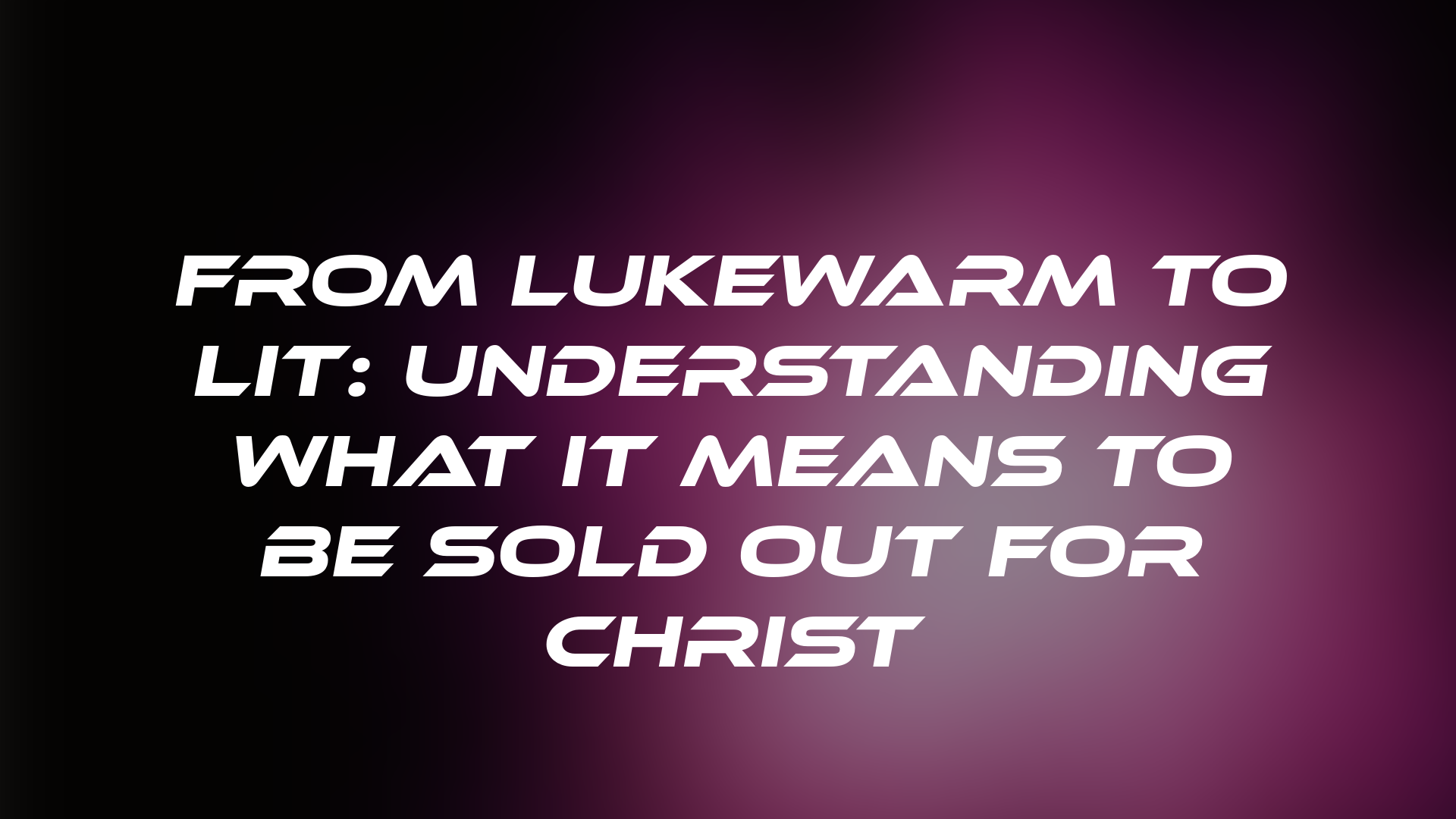 From Lukewarm to Lit: Understanding What It Means to Be Sold Out for ...