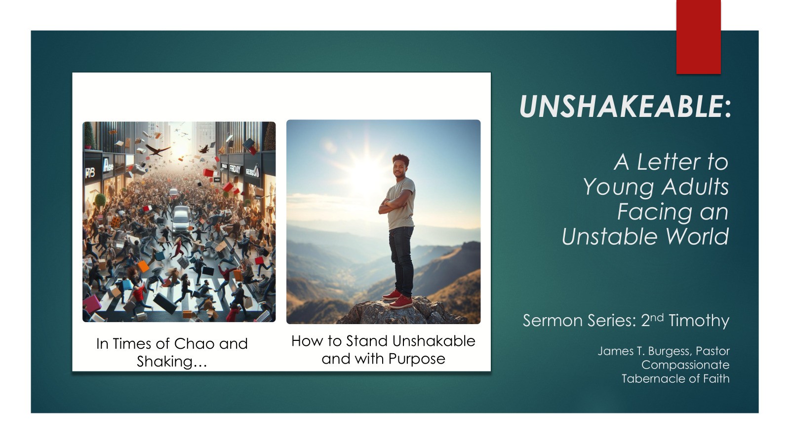 UNSHAKEABLE:How to Stand Unshakable and with Purpose A Letter to Young ...